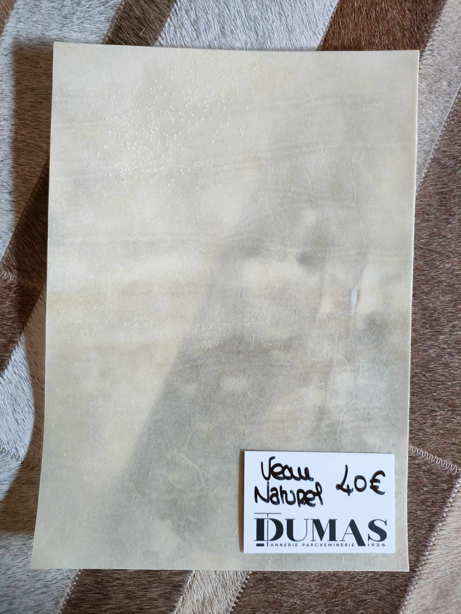 A4 Decimoquinto calf – TANNERIE DUMAS